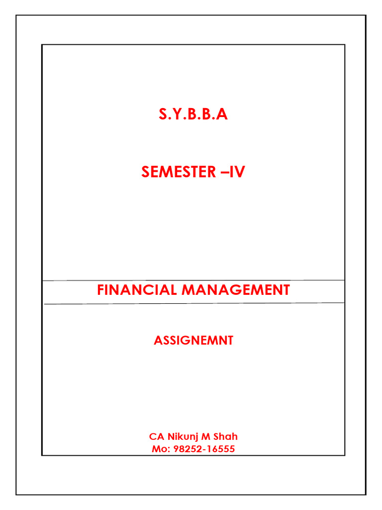 Final Assignment 2025-26 | PDF | Banks | Expense