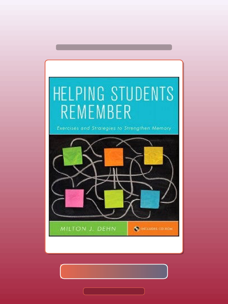 Test Bank for Helping Students Remember Exercises and Strategies to ...