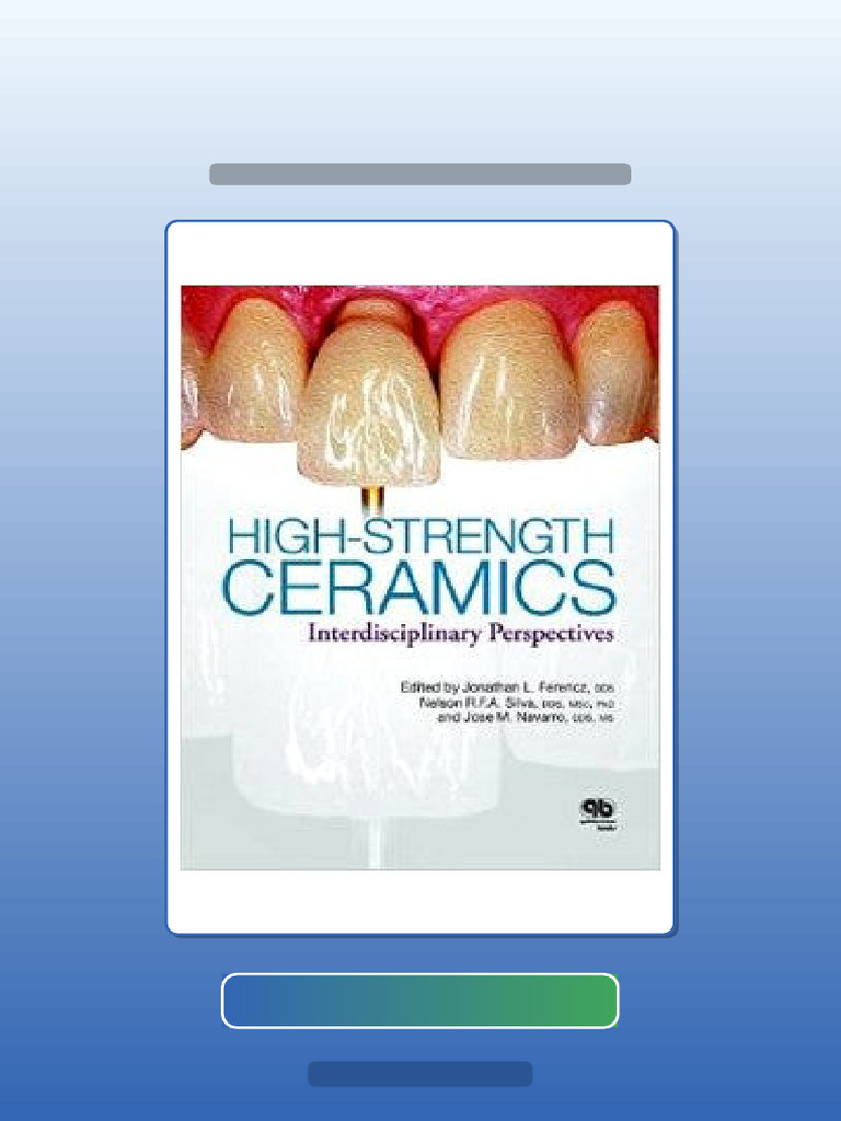 Test Bank for HighStrength Ceramics Interdisciplinary Perspectives ...