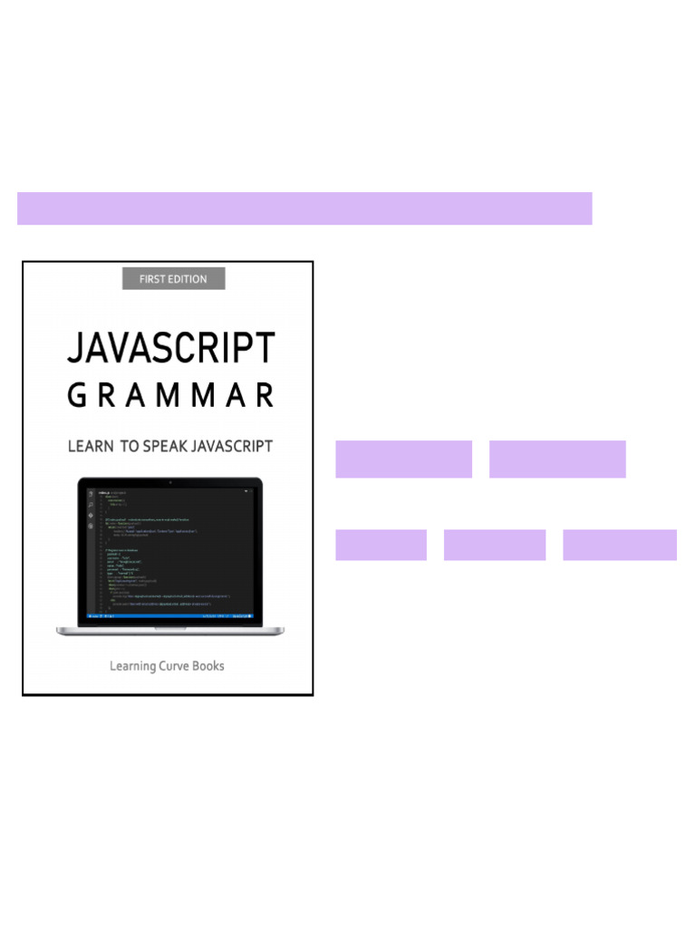 JavaScript Grammar Sidelnikov Greg No Waiting Time | PDF | Java Script