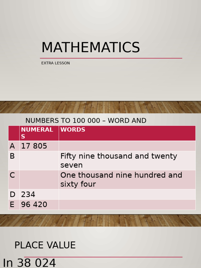 Place value for grade 4 | PDF