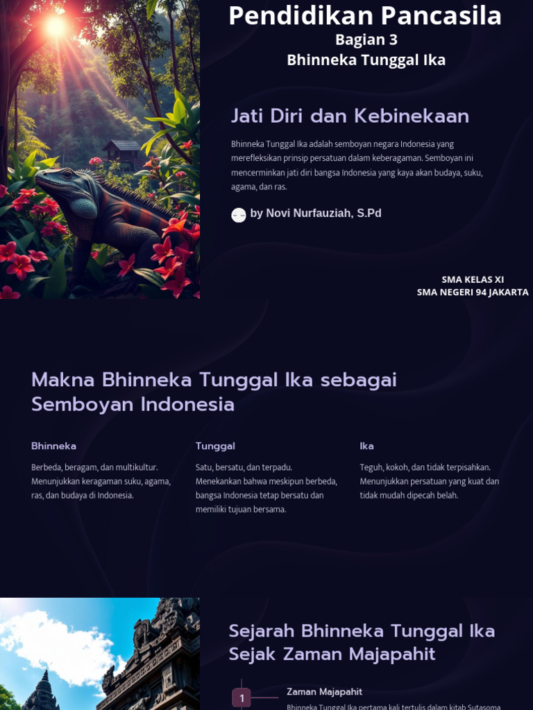 Makna Bhinneka Tunggal Ika di Indonesia | PDF