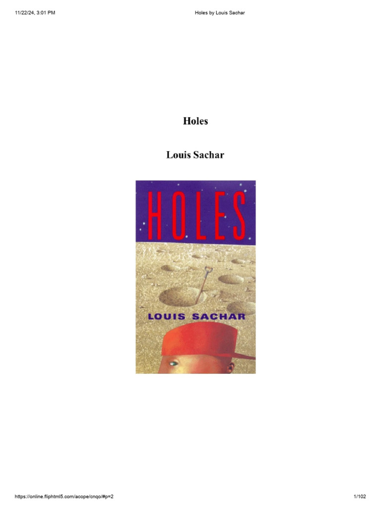 Holes by Louis Sachar Overview | PDF