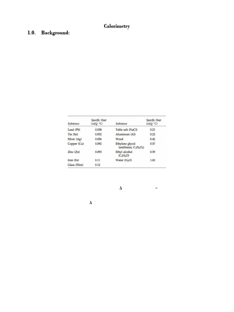 Lab | PDF | Heat | Thermodynamics