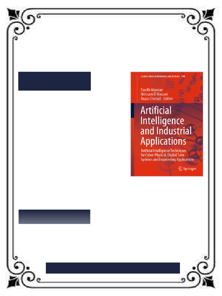 Artificial Intelligence and Industrial Applications: Artificial ...