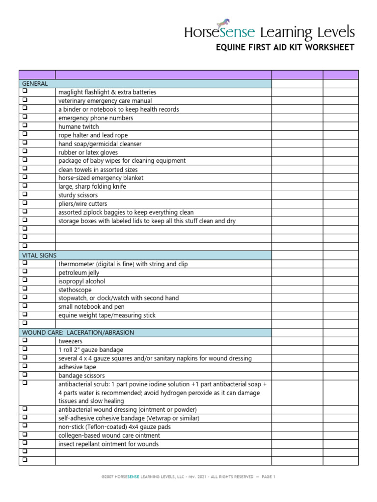 CONTENUTI SET FIRST AID | PDF | Wound