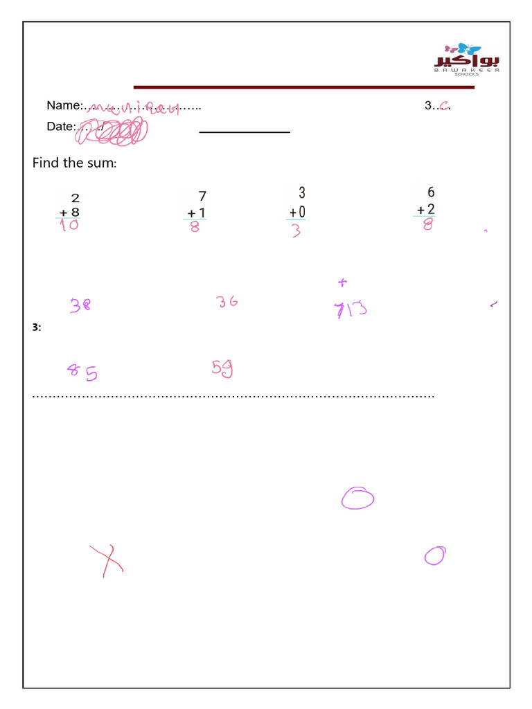 GR 3-worksheet 1 2 | PDF