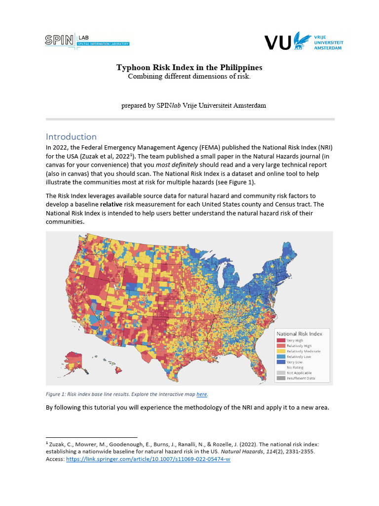 Typhoons_RiskIndex_AUC_v5 | PDF | Tropical Cyclones | Storms