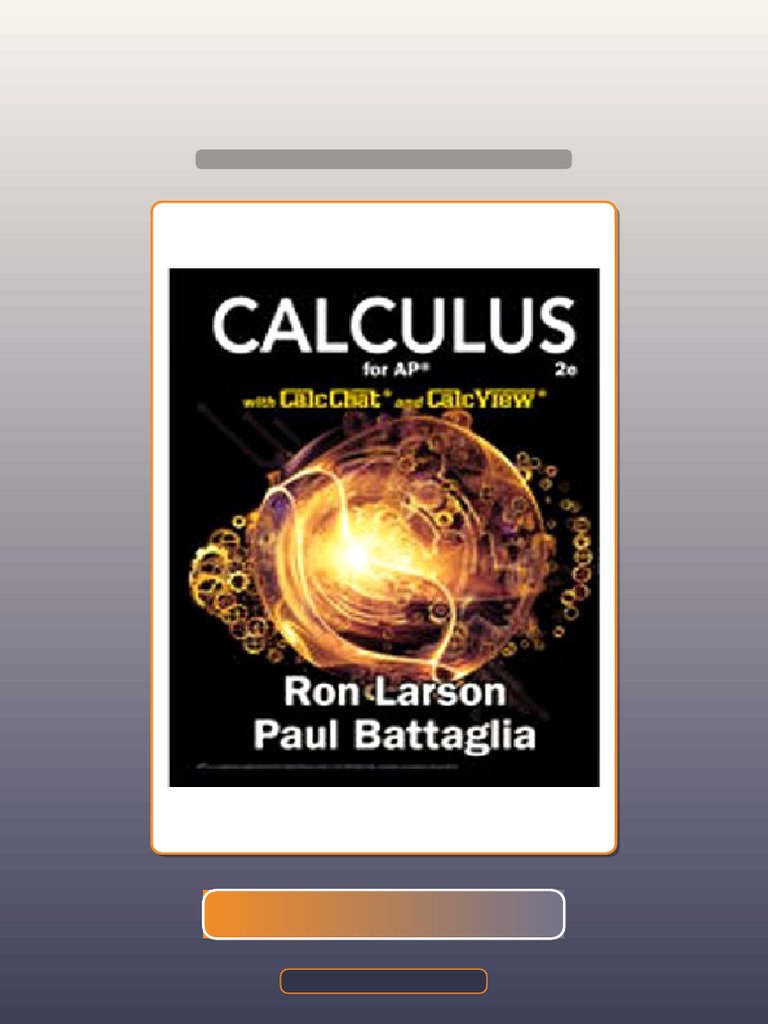 Test Bank for Calculus for AP 2nd Edition Ron Larson Paul Battaglia ...