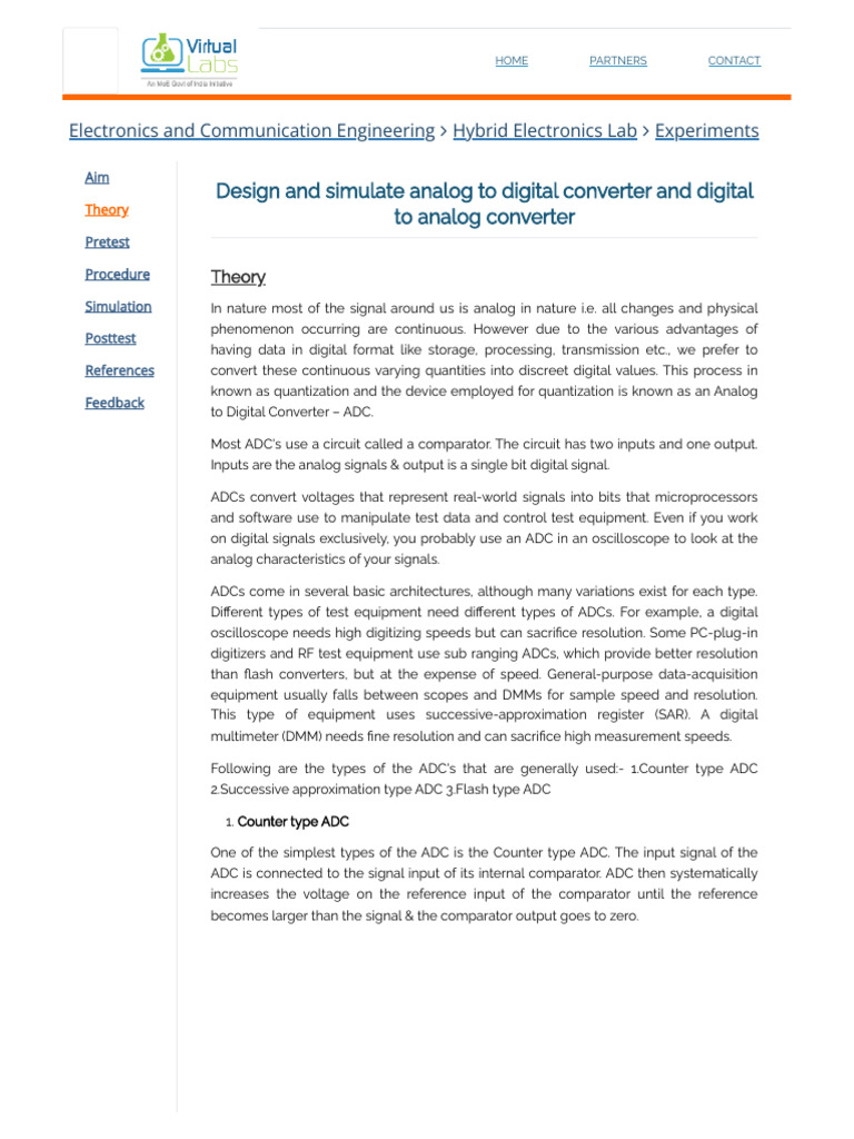 Design and Simulate ADCs and DACs | PDF | Analog To Digital Converter ...