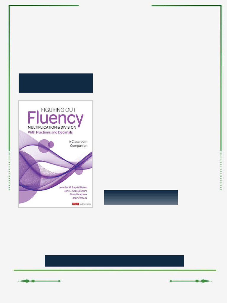 Figuring Out Fluency Multiplication and Division With Fractions and ...