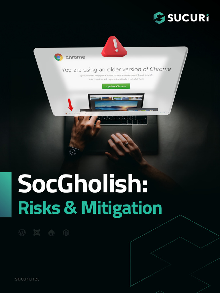 Sucuri-SocGholish | PDF | Malware | Security