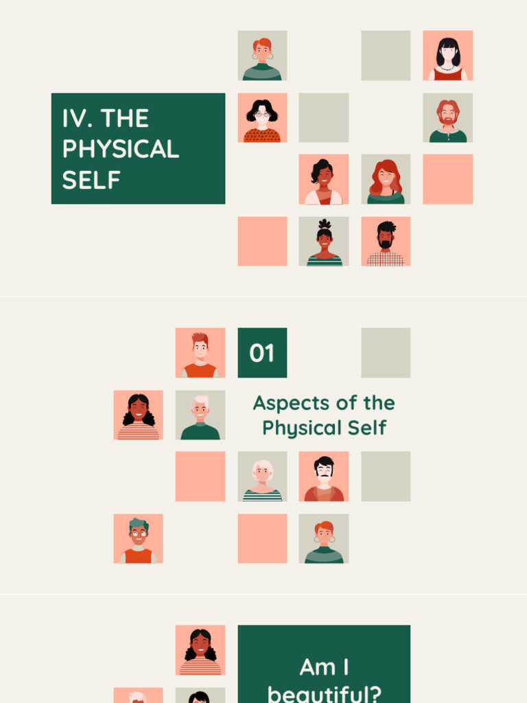 IV. the Physical Self | PDF | Body Image | Self Concept