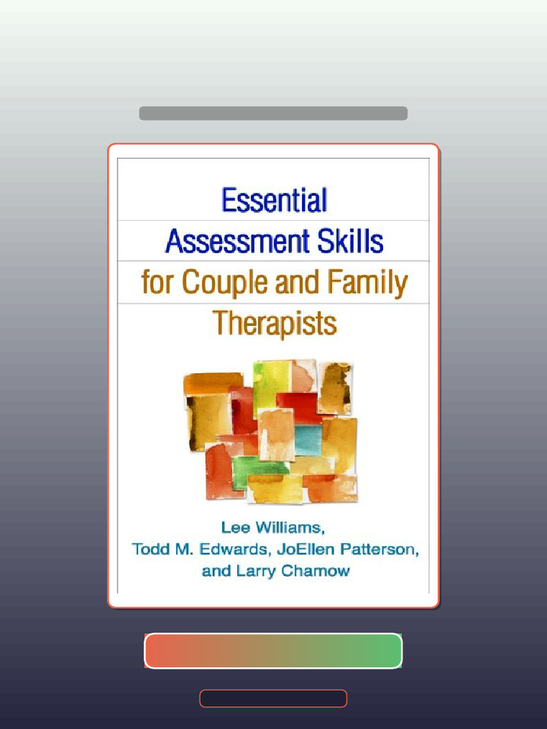 Test Bank for Essential Assessment Skills for Couple and Family ...
