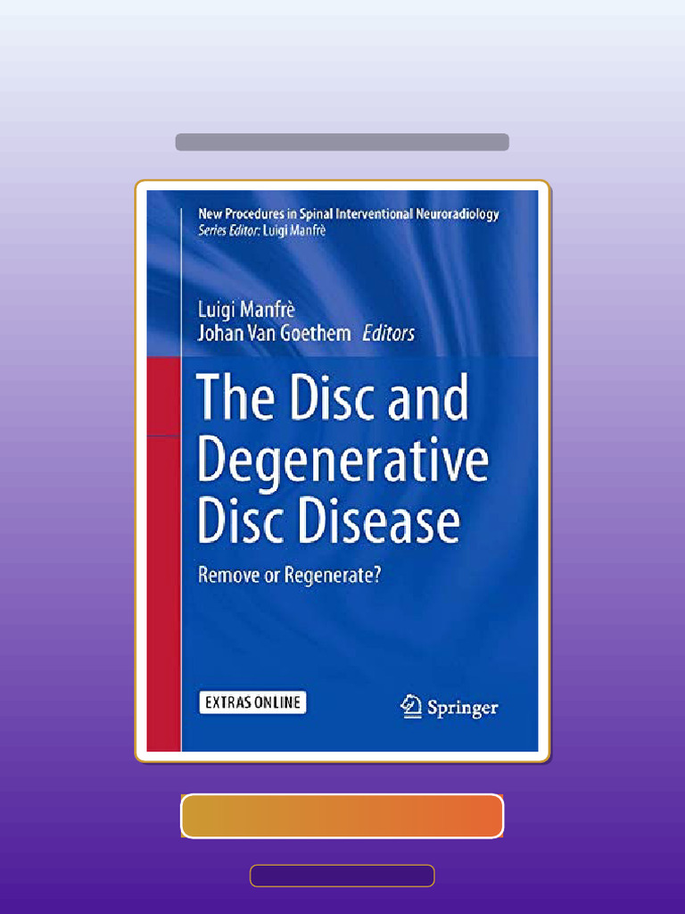 Test Bank for the Disc and Degenerative Disc Disease Remove or ...