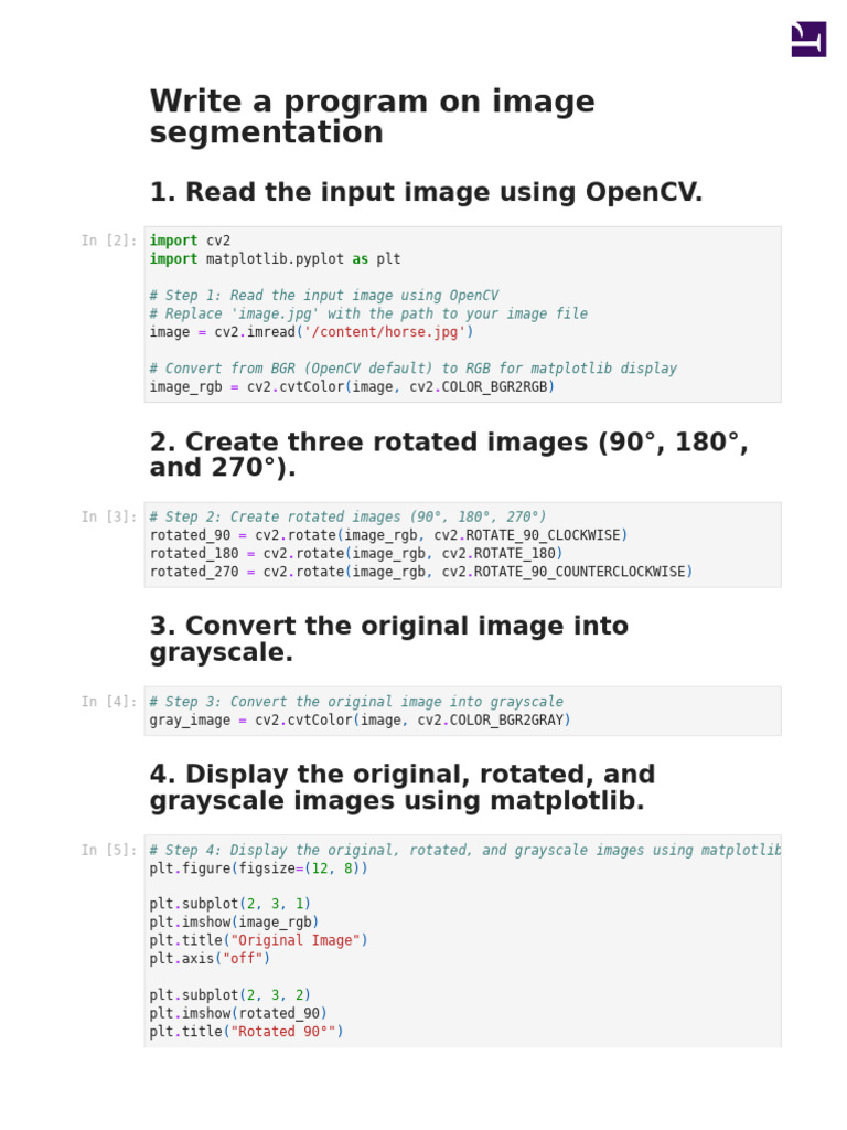 Image Segmentation Lab 4 1764753223 | PDF