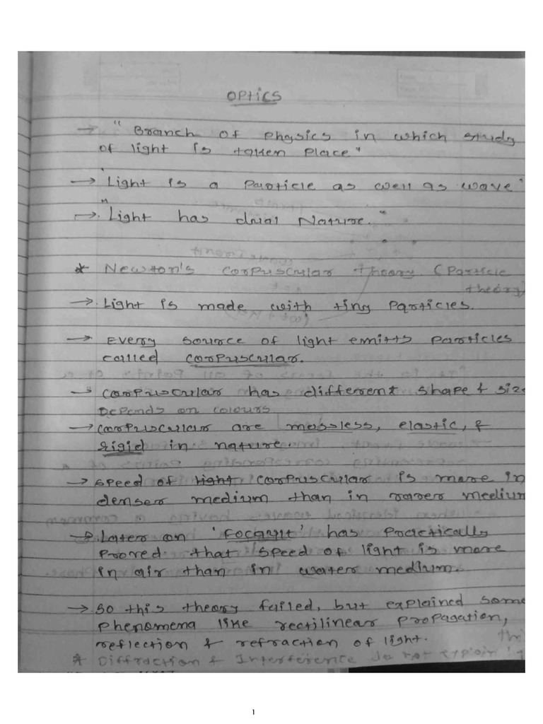 Optics (Grayscale) | PDF