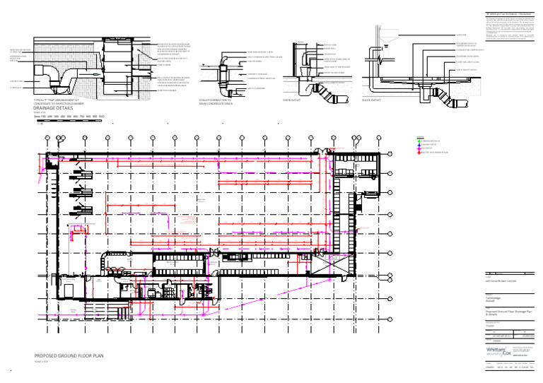 Lidl Ground Floor Drainage Plan | PDF | Pipe (Fluid Conveyance ...