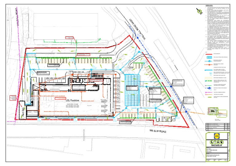 TB LINK GEN XX DR C 0001 S1 P03_Proposed Drainage Strategy Plan | PDF ...