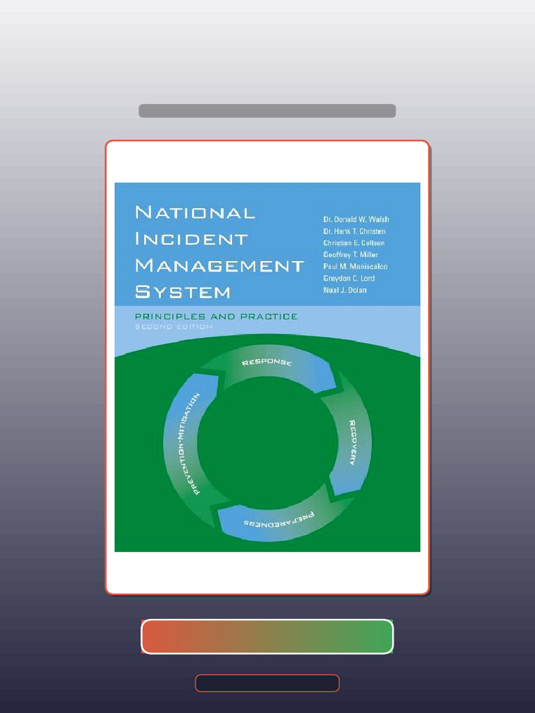Test Bank for National Incident Management System Principles and ...