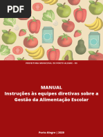 Manual Sisgesc | PDF | Biometria | Refeição