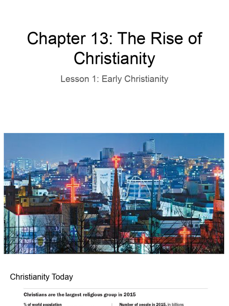 SSII Chapter 13 The Rise of Christianity | PDF | Jesus | Eastern ...