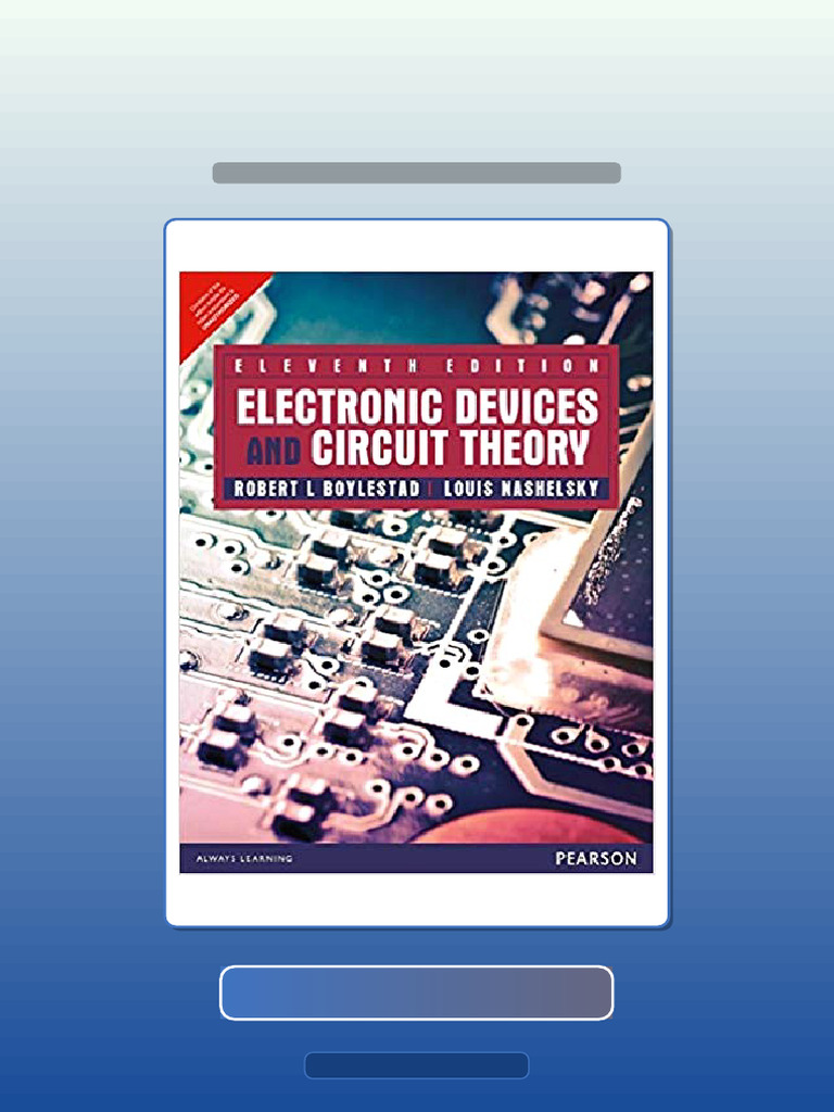 Test Bank for Electronic Devices and Circuit Theory 11th Edition by ...