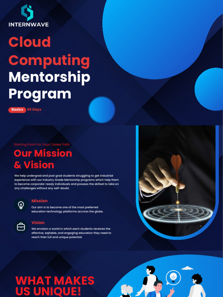 Cloud Computing Mentorship Program | PDF | Microsoft Azure | Cloud Computing