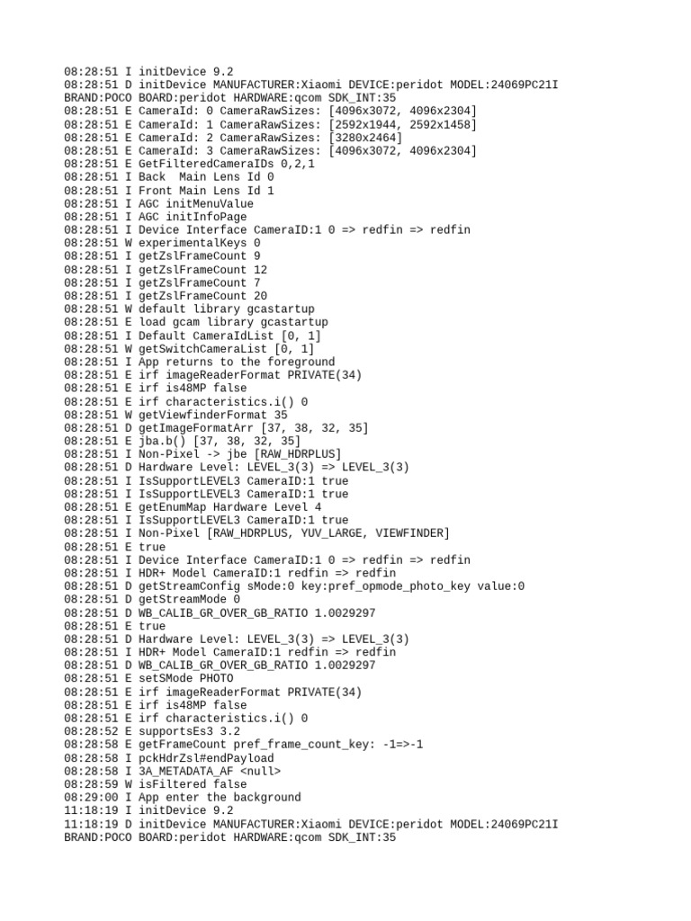 log_20250218 | PDF | Computing | Mobile Computers