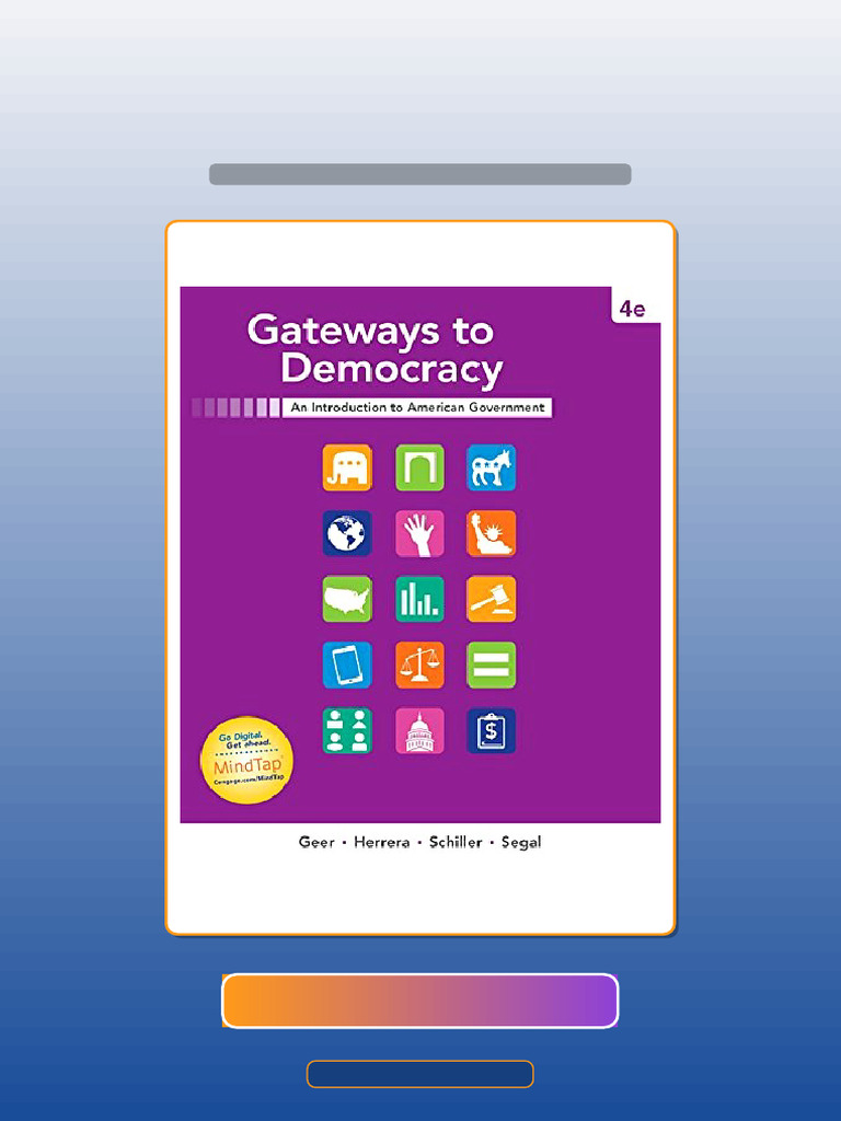 Test Bank for Gateways to Democracy 4th Edition | PDF | Multiple Choice ...