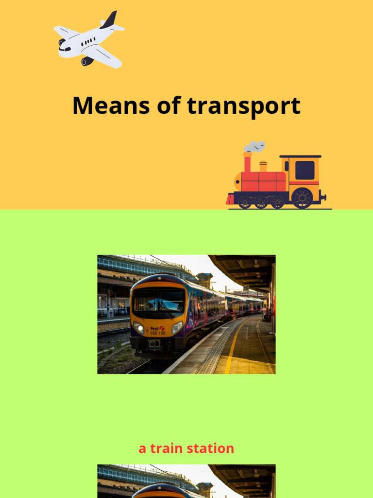 Common Means of Transport Explained | PDF