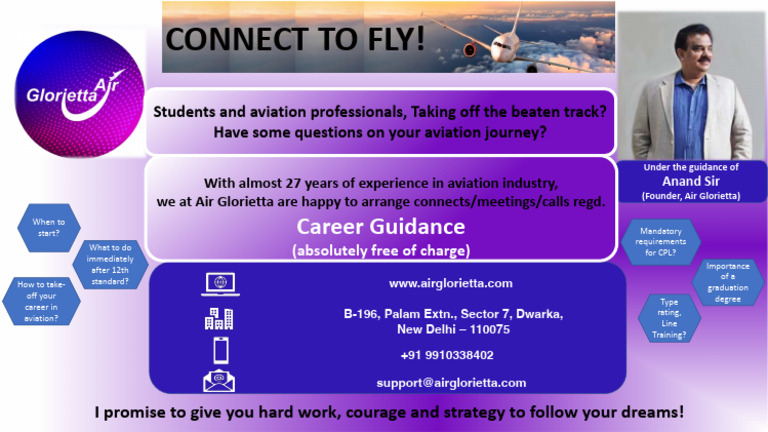 Free Aviation Career Guidance Sessions | PDF