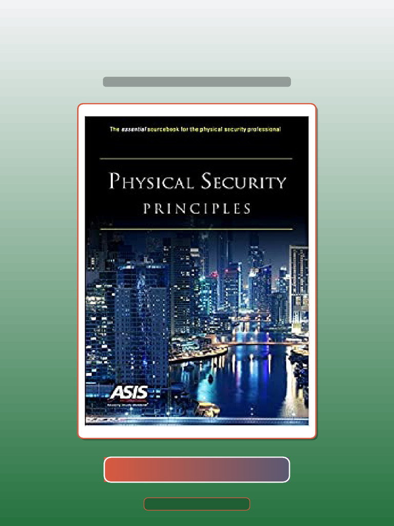 Test Bank for Physical Security Principles | PDF | Multiple Choice