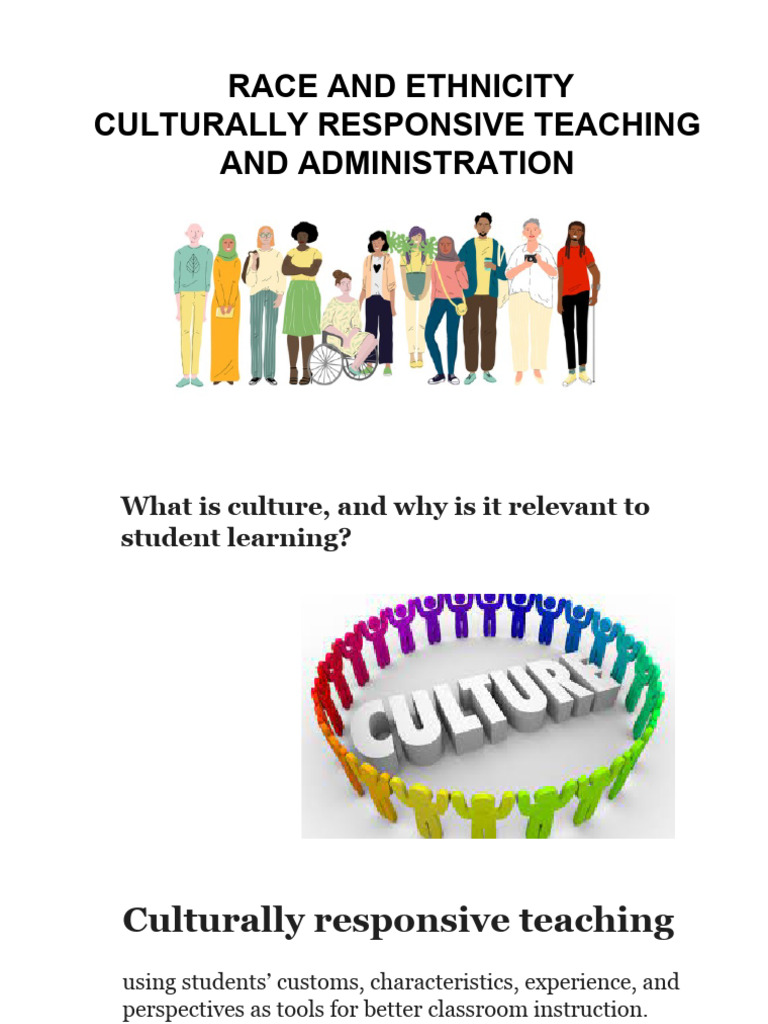 Culturally Responsive Teaching Strategies | PDF