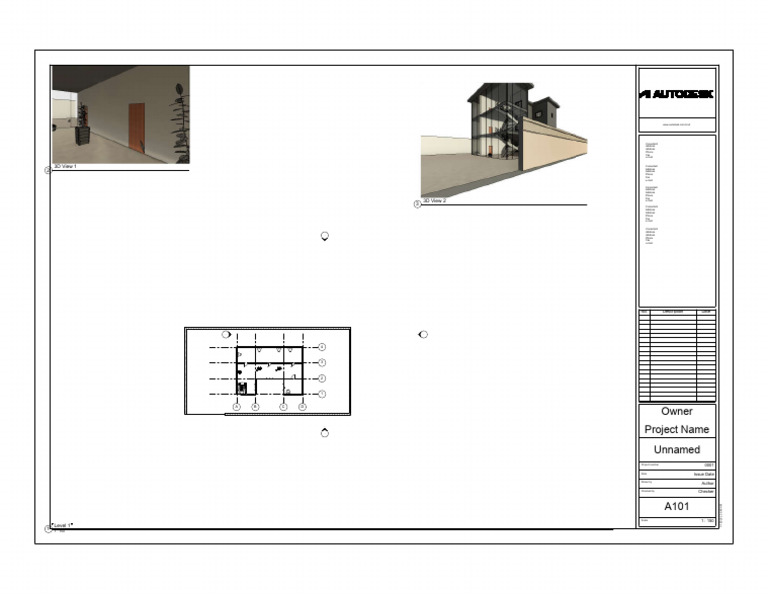 Project2 - Sheet - A101 - Unnamed | PDF