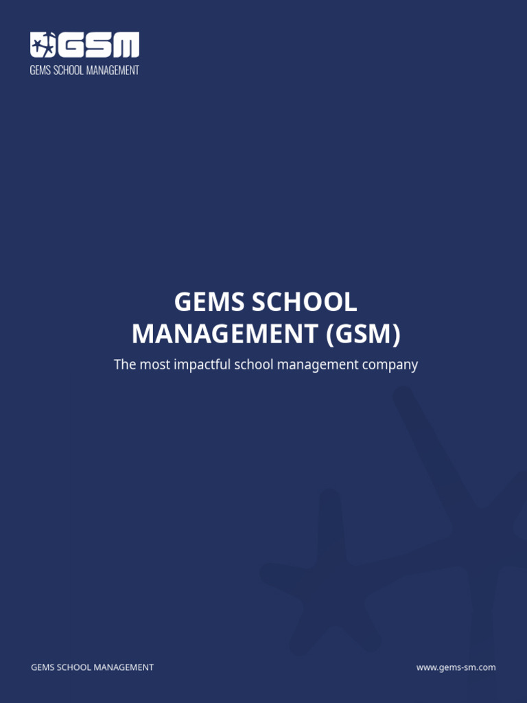 GSM Brochure New (1) | PDF | Governance | Leadership