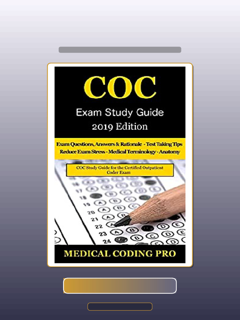 Test Bank for COC Exam Study Guide u2013 2019 Edition 150 Certified ...