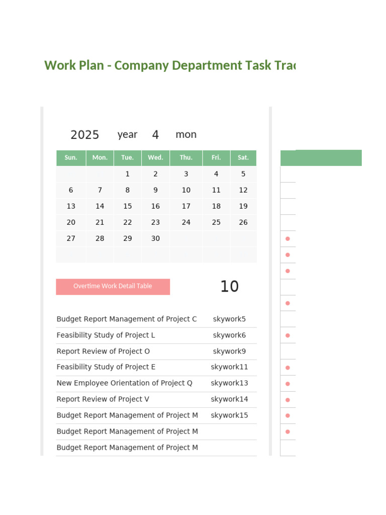 2008482222975016960_Task & Project Progress Tracking Sheet | PDF ...