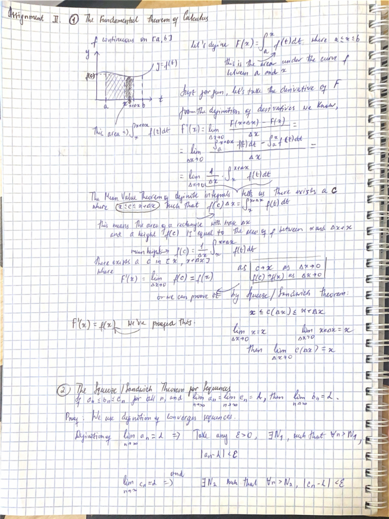 Assignment 2.math Analysis 4 | PDF