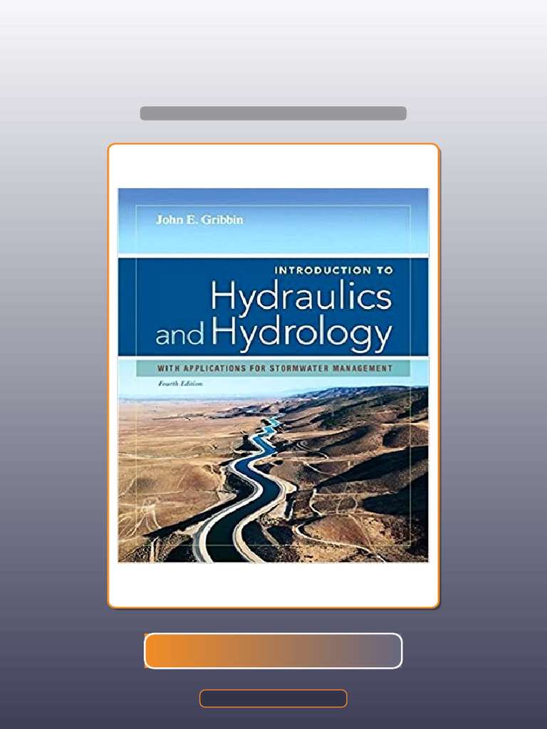 Test Bank for Introduction to Hydraulics Hydrology With Applications ...