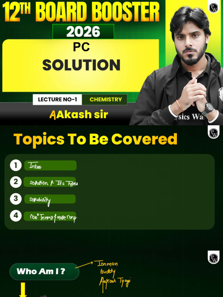 694267fd1a15bc39d09bc2d3_##_PC - Solutions 01 _ Class Notes __ 12TH ...