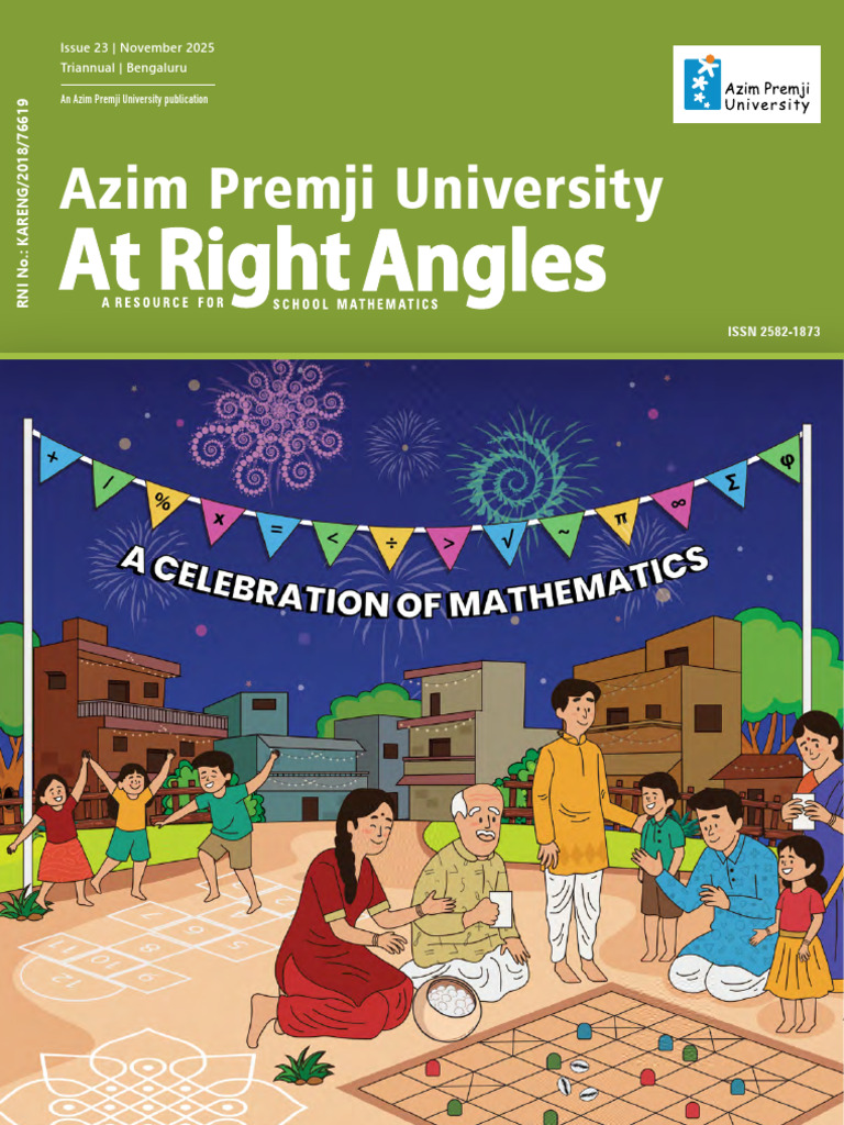 At Right Angles English Issue 23 Nov 2025 | PDF | Mathematics | Teachers