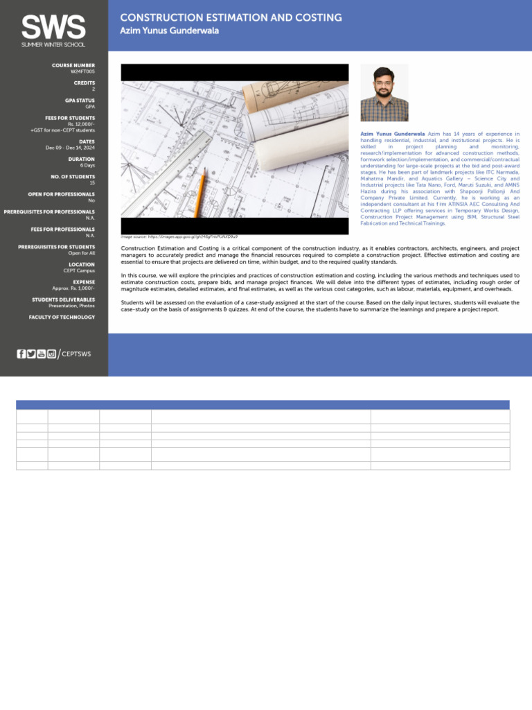 Costing Estimation | PDF