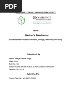 LDR Investigatory Project Aditya | PDF