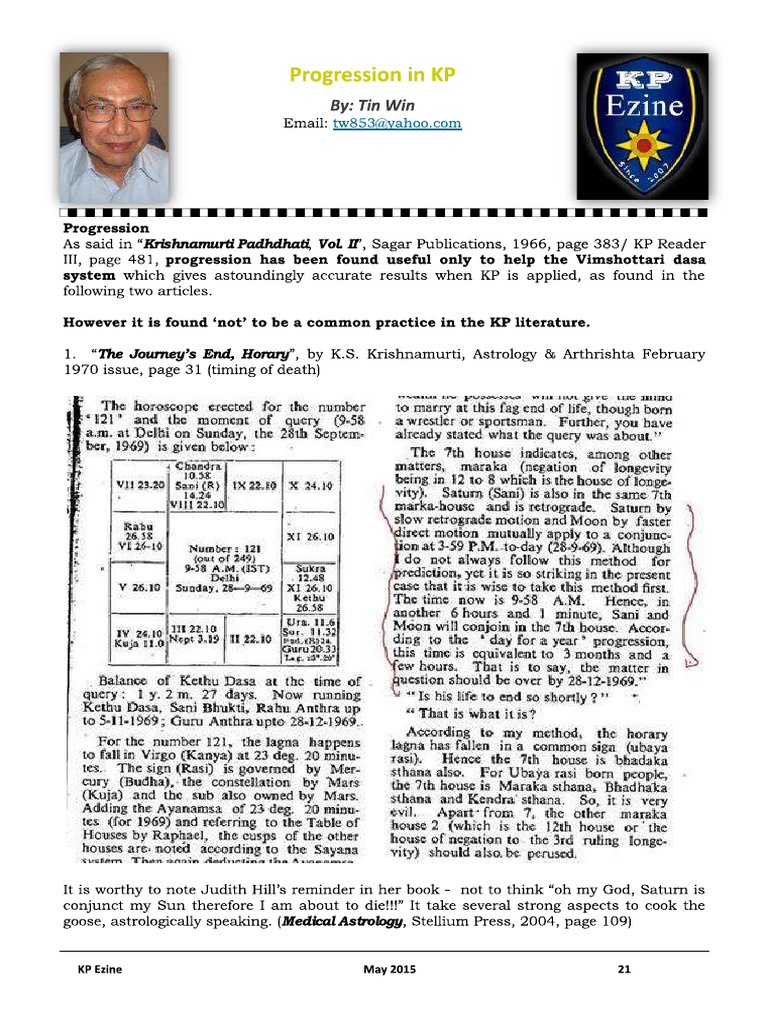 Progression in KP 5-15 | PDF