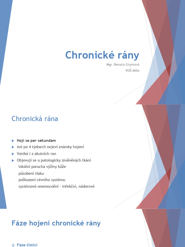 Chronicke Rany | PDF