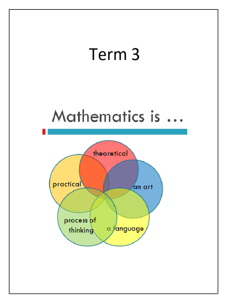 MATH Term 3 Divider | PDF