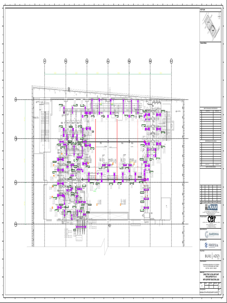 Cable Tray and Chillar Plant Layout | PDF