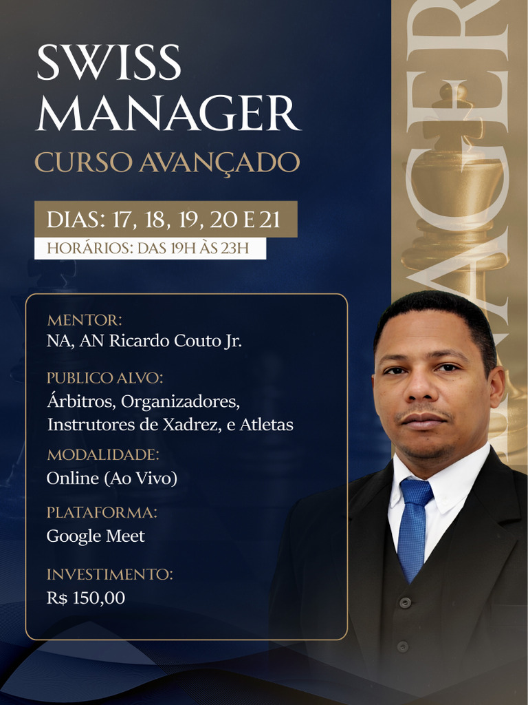 Curso Avançado Swiss Manager em Camaçari | PDF | Xadrez
