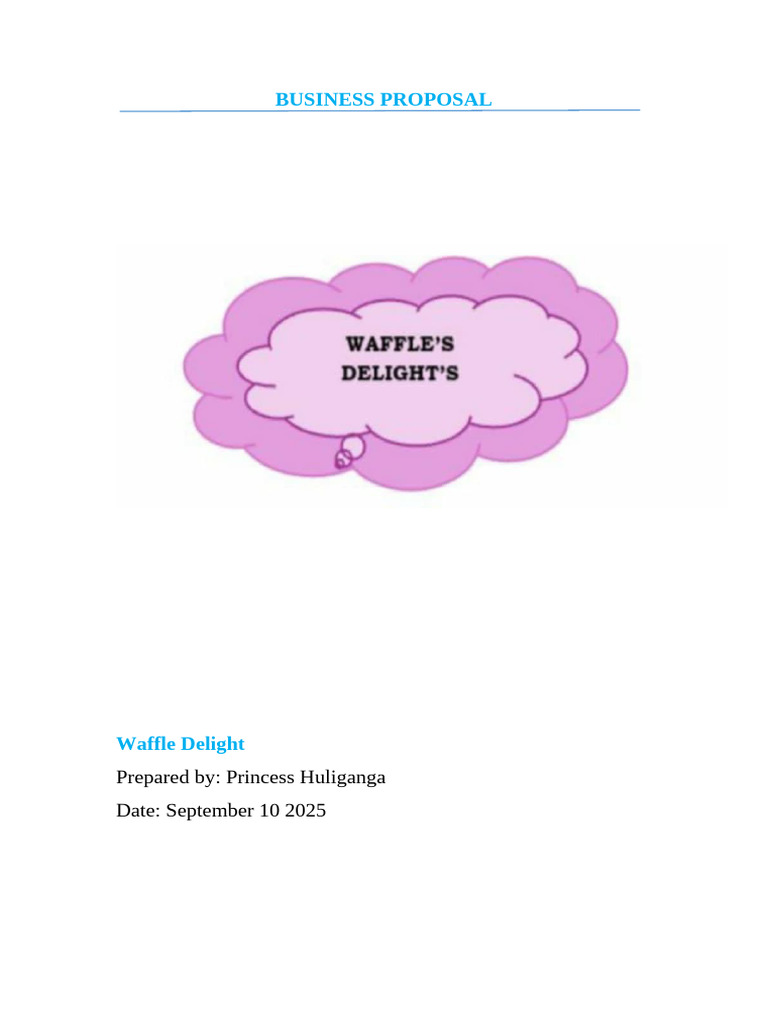 Princess Business (1) | PDF | Waffle | Foods
